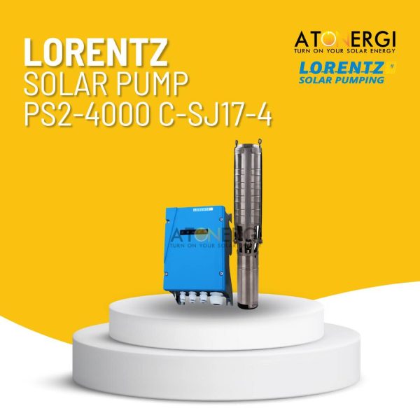 Jual Pompa Air Tenaga Surya PS2-4000 C-SJ17-4 Lorentz Terbaik - Atonergi